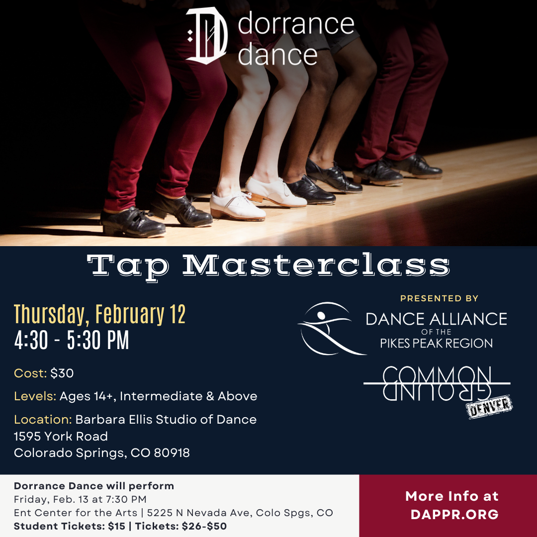Dorrance Dance Tap Masterclass - Dance Alliance